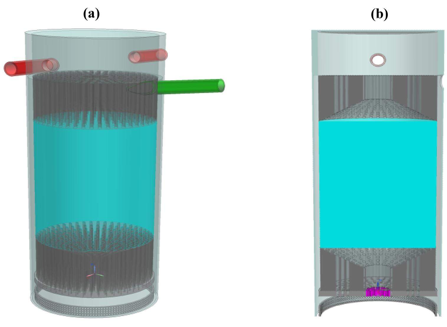 Design and flow field analysis for visualization experiment facility of ...