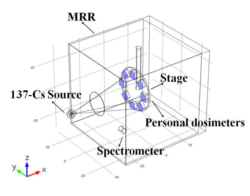 Simulation of gamma minitype reference radiation for calibration of ...
